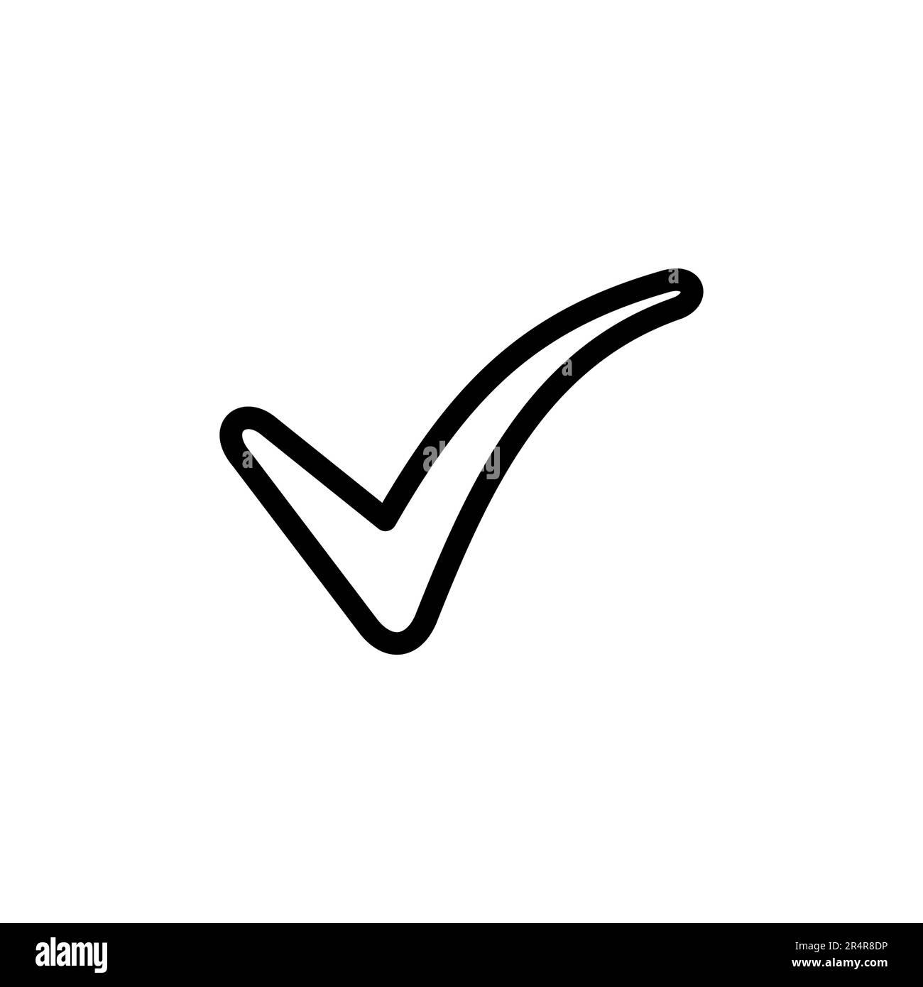 Check mark vector. Check mark icon. Tick mark symbol vector Stock Vector Image & Art - Alamy