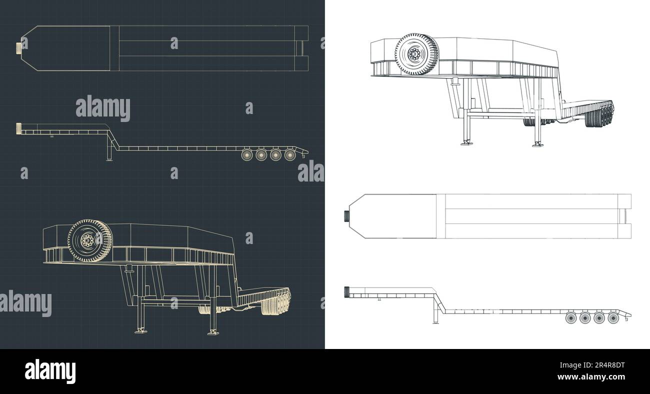 Lorry ramp Stock Vector Images - Alamy