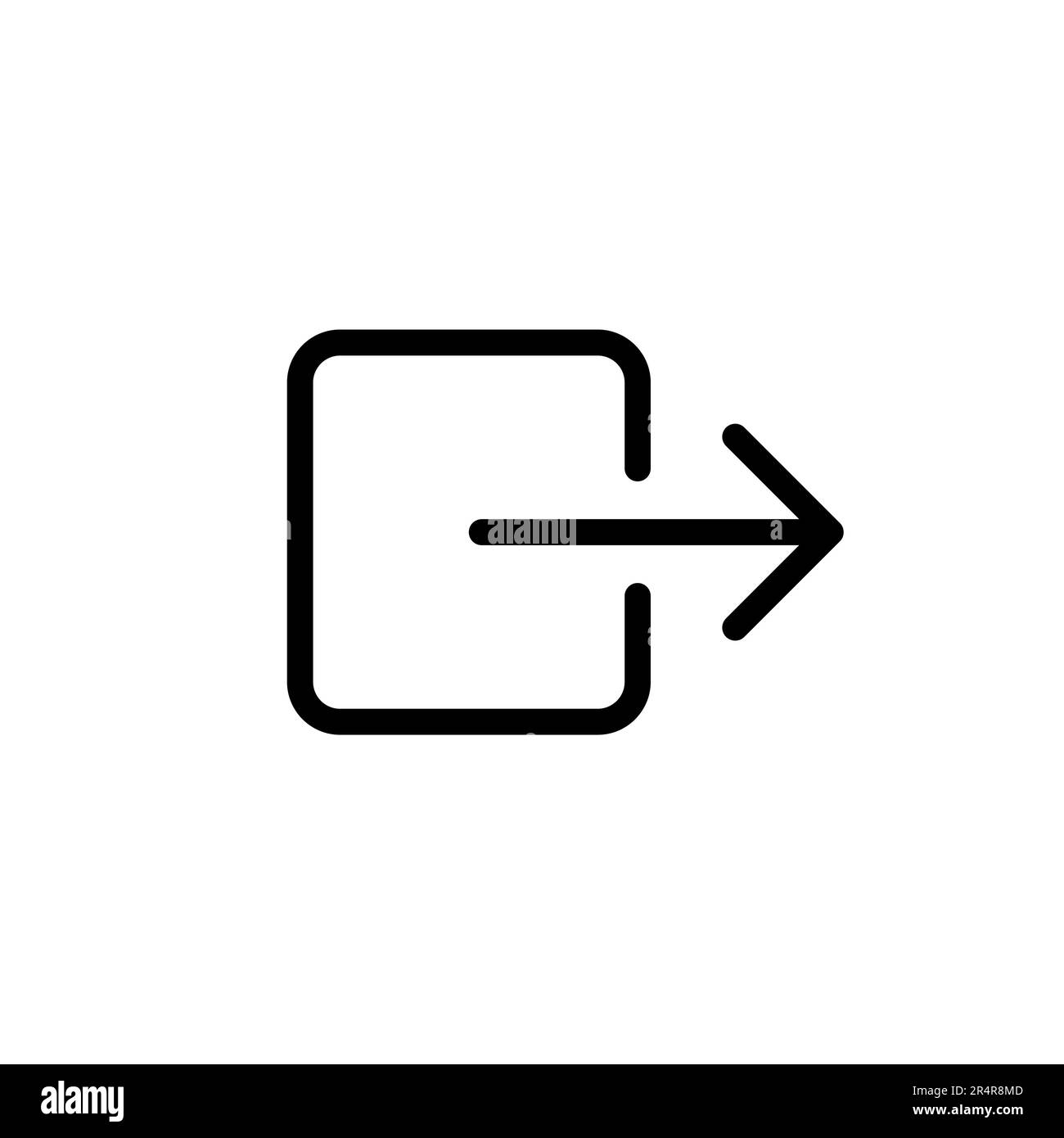 Share icon vector. Sharing vector icon Stock Vector Image & Art - Alamy