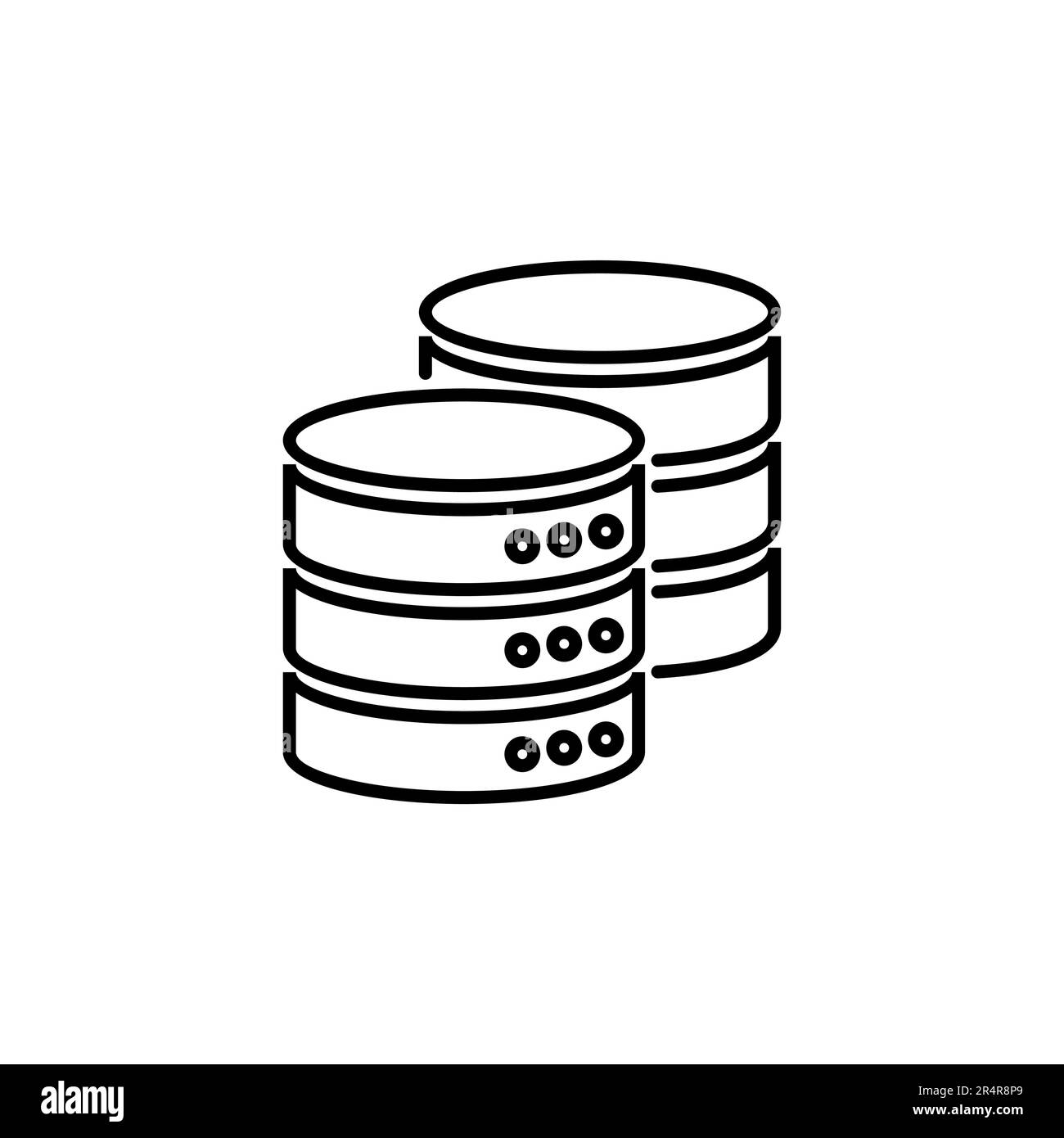 Database Icon Vector Database Vector Icon Stock Vector Image And Art Alamy