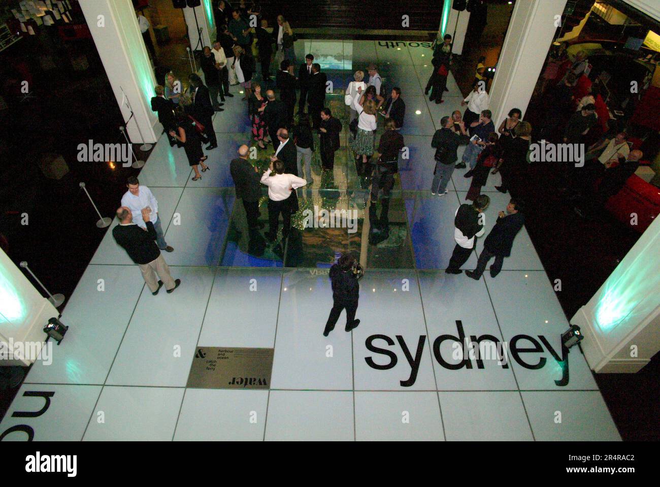 Detail from the 'Virtual Warrane' exhibition launch at Customs House in ...