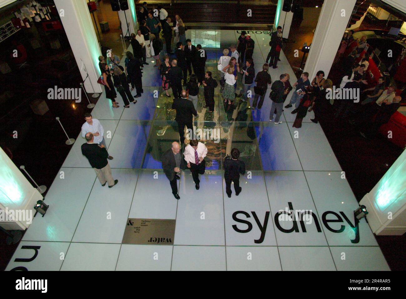 Detail from the 'Virtual Warrane' exhibition launch at Customs House in ...