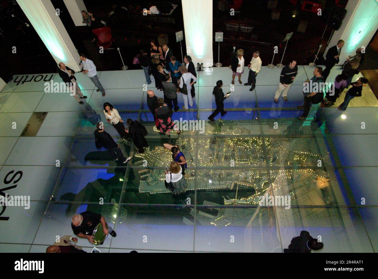 Detail from the 'Virtual Warrane' exhibition launch at Customs House in ...