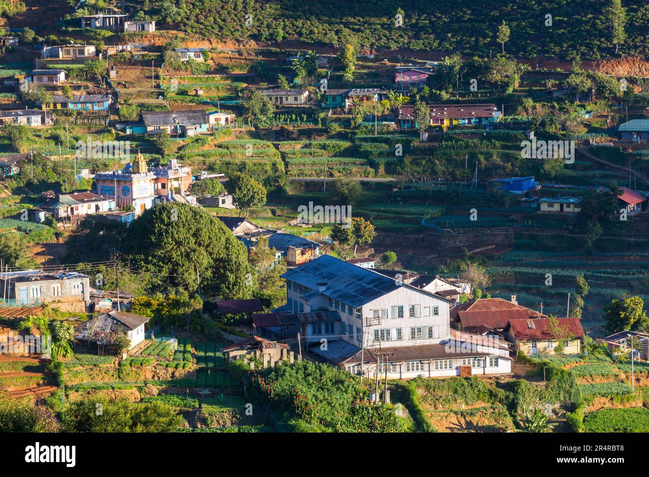 traditional village on Sri Lanka Stock Photo - Alamy