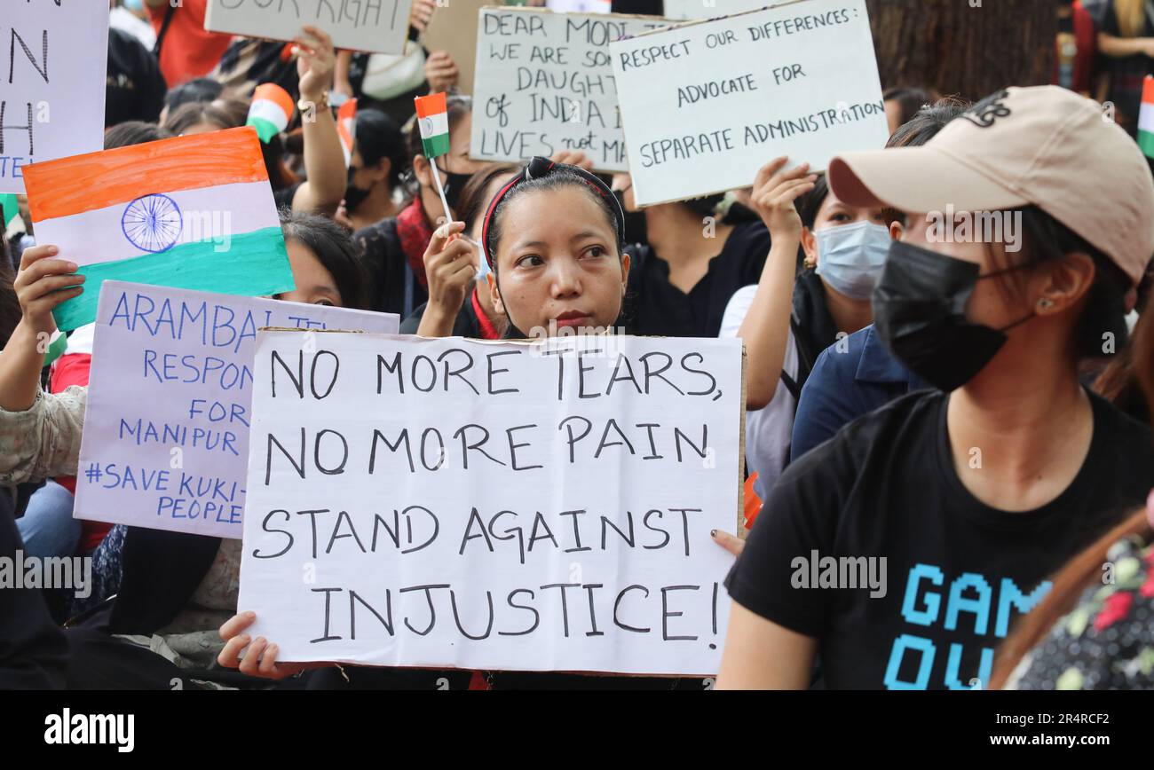 Kuki tribe hi-res stock photography and images - Alamy