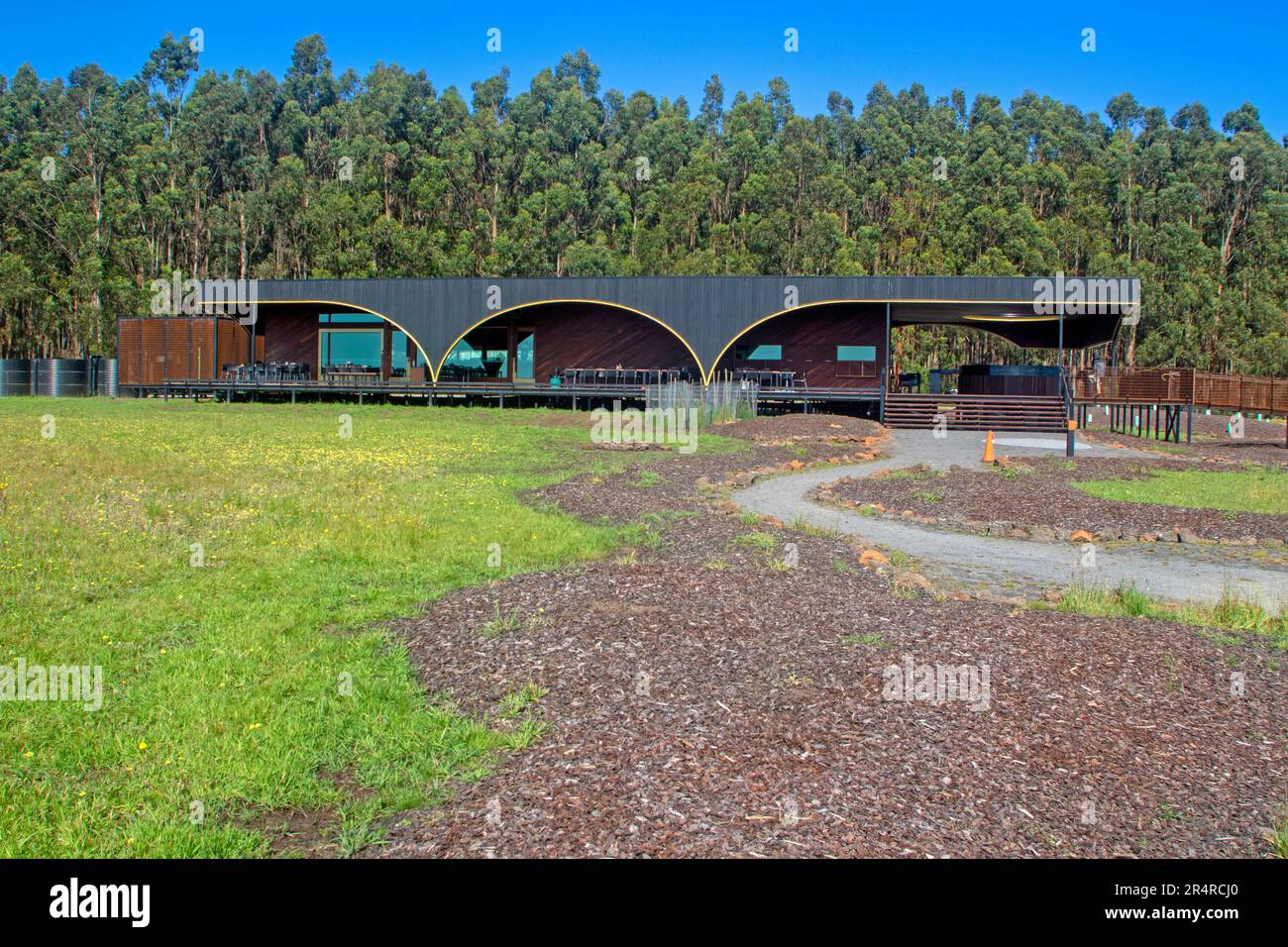 Tae Rak Agricultural Centre on Lake Condah (Tae Rak), part of the Budj ...