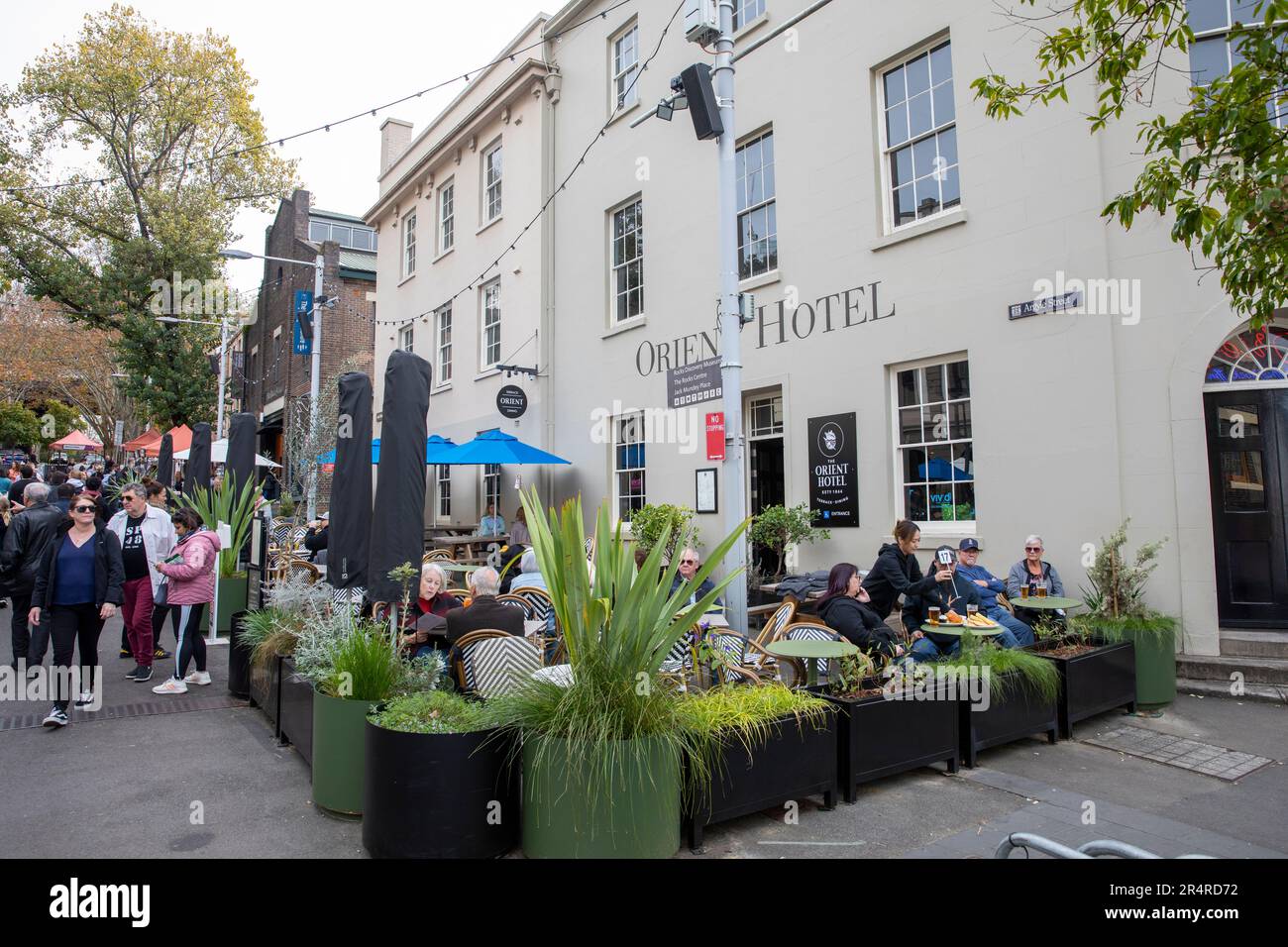 Sydney, Orient hotel pub, in Argyle street The Rocks Sydney city centre ...