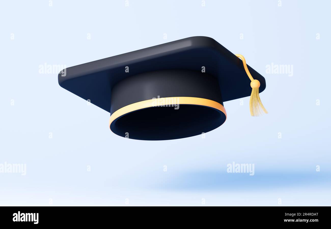 College Graduation Hat Drawing