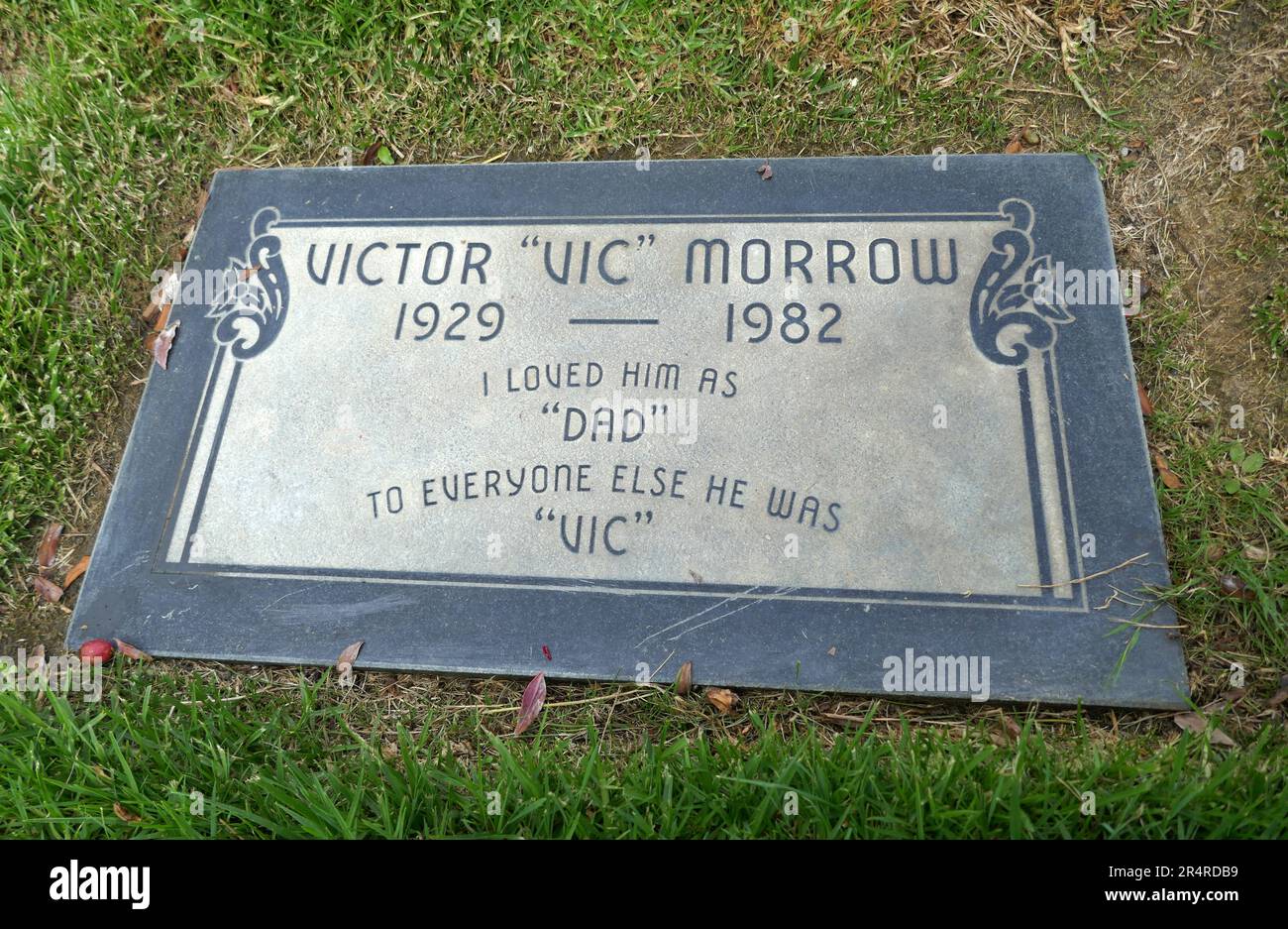 Los Angeles, California, USA 24th May 2023 Actor Vic Morrow Grave in ...