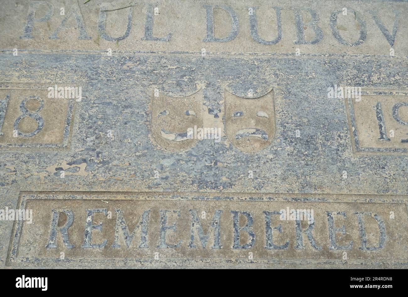 Los Angeles, California, USA 24th May 2023 Actor Paul Dubov Grave at ...