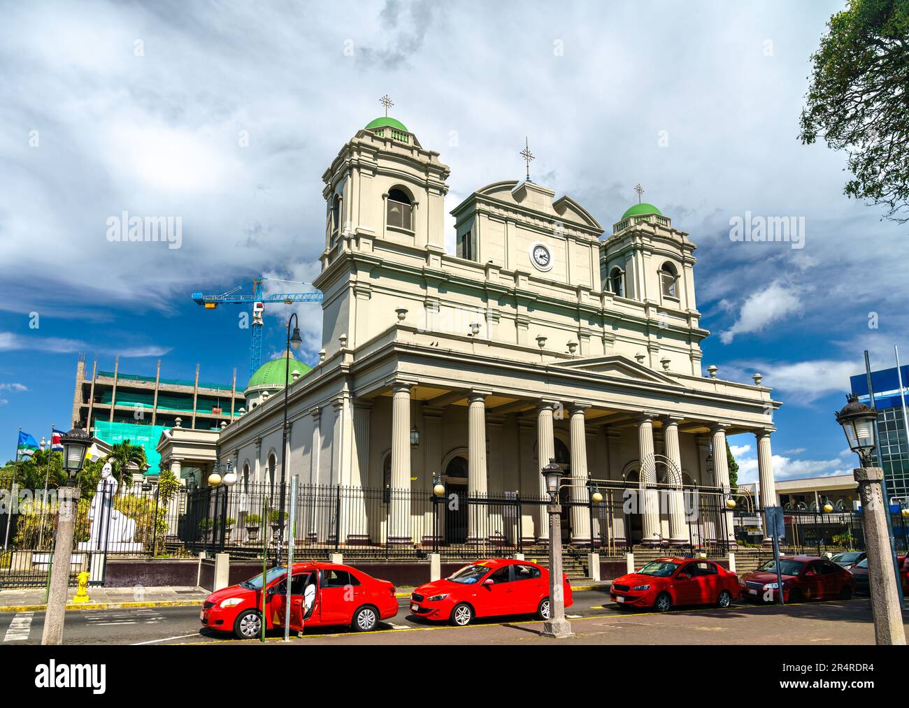 Metropolitan Cathedral of San Jos in Costa Rica, Central America Stock ...