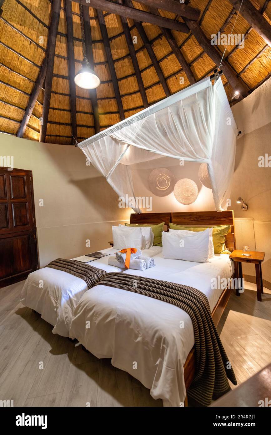 Room interior at Onguma Bush Camp - Onguma Game Reserve, Namibia ...