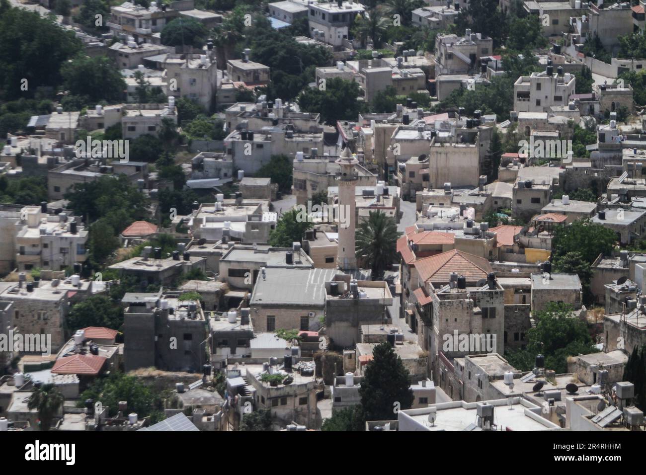 Homesh settlement burqa village hi-res stock photography and images - Alamy