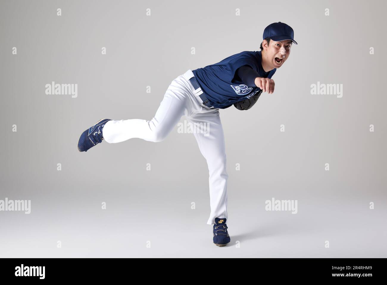 Japanese baseball player Stock Photo - Alamy