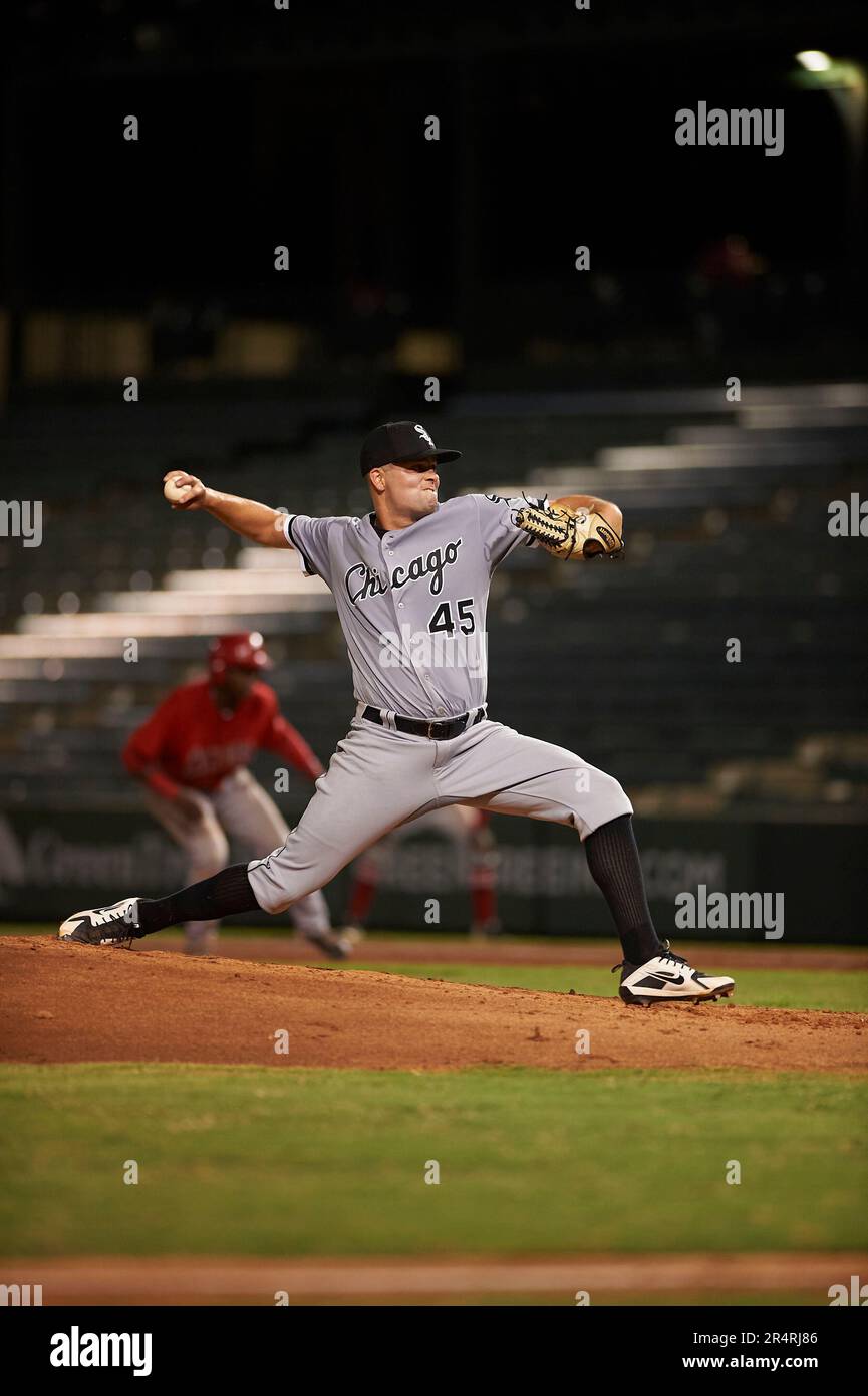 AZL White Sox starting pitcher Kevin Folman (45) during an Arizona ...
