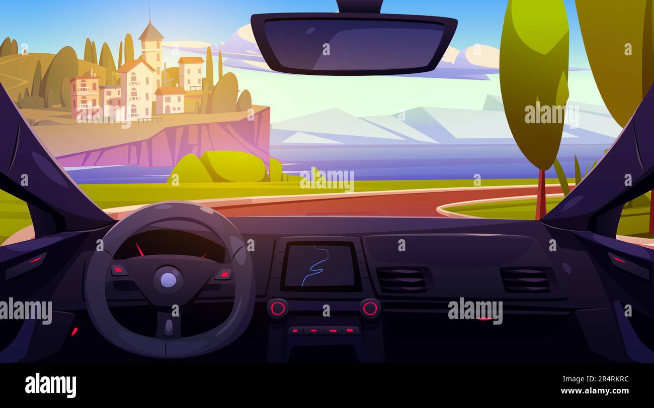 Car windscreen display Stock Vector Images - Alamy