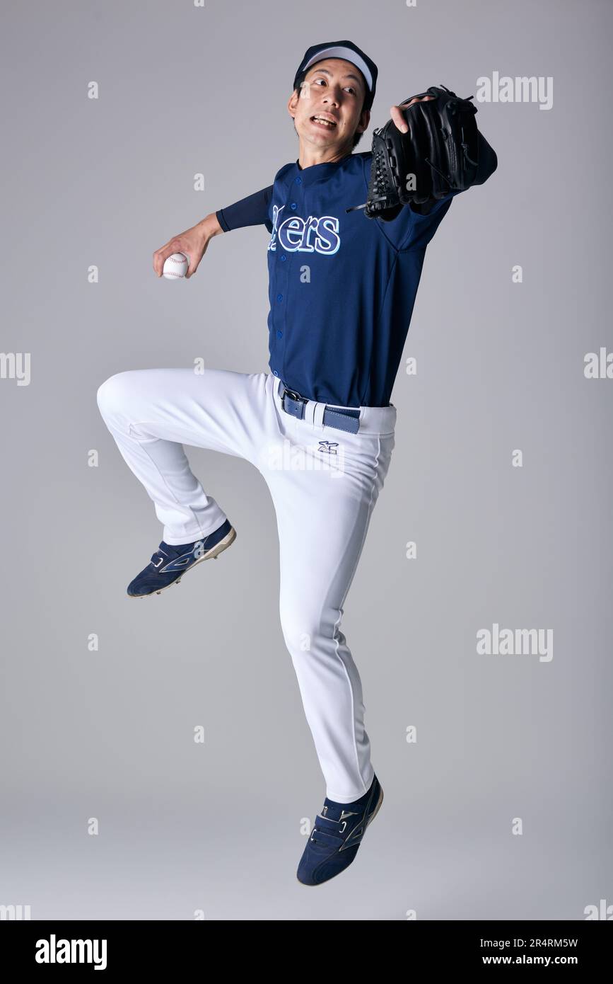Japanese baseball player Stock Photo - Alamy