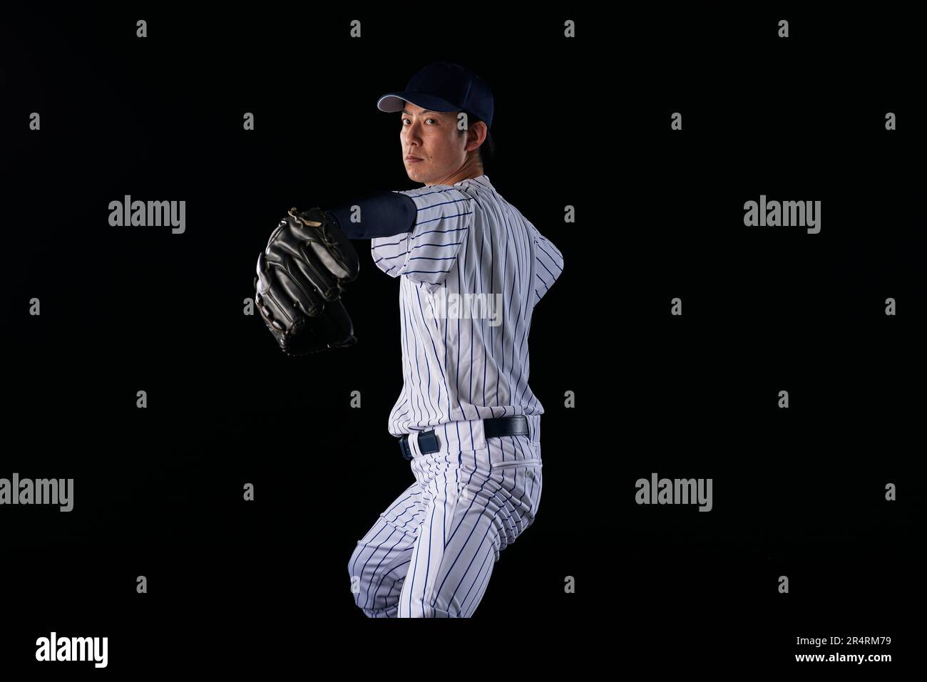 Japanese baseball player Stock Photo - Alamy