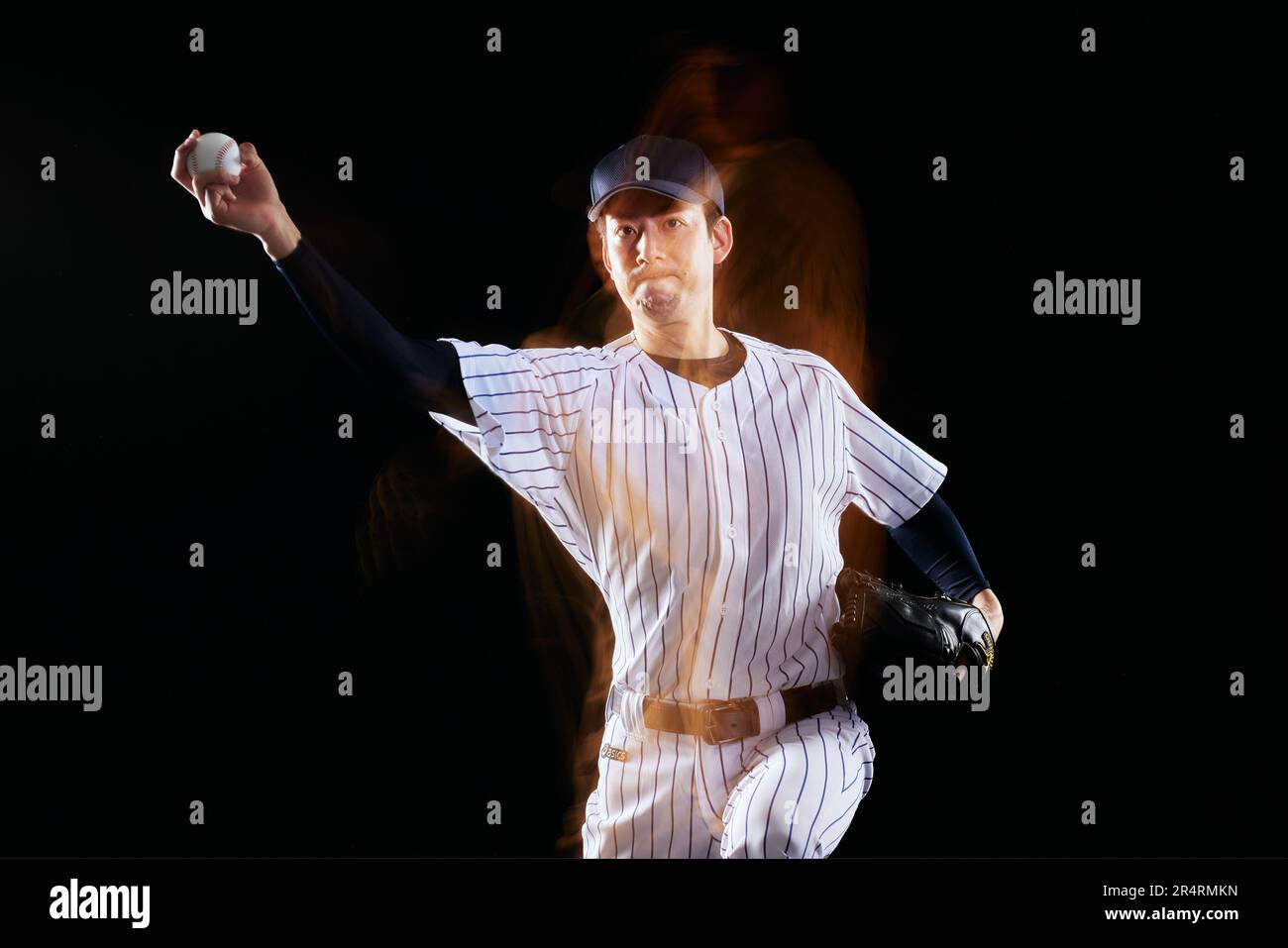 Japanese baseball player Stock Photo - Alamy