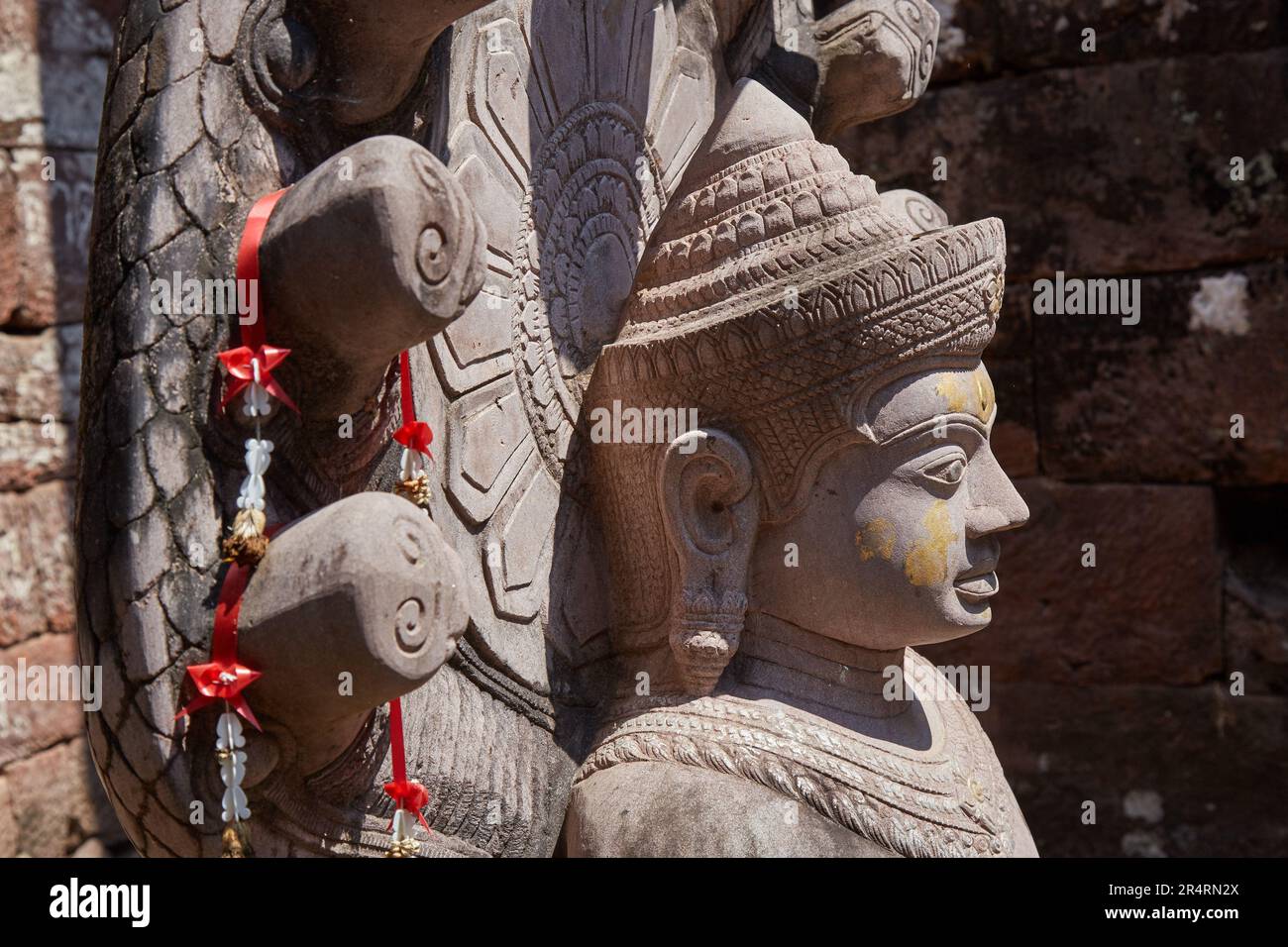 Phra That Phu Pek, an ancient Khmer temple atop a hill in Thailand's ...