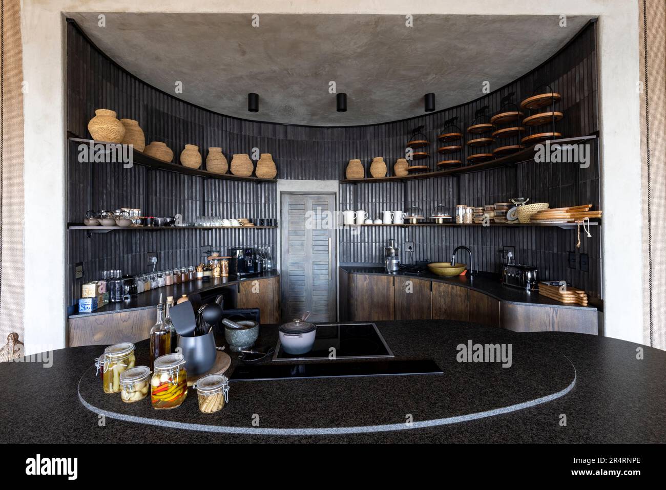 African kitchen interior hi-res stock photography and images - Alamy