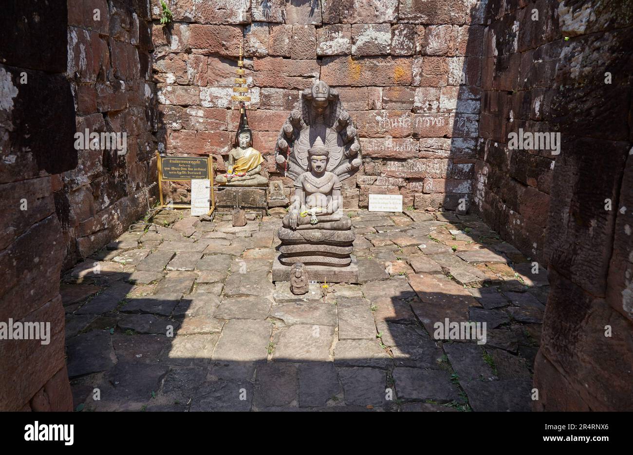 Phra That Phu Pek, an ancient Khmer temple atop a hill in Thailand's ...