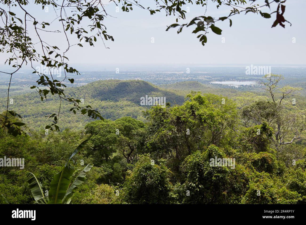 Phra That Phu Pek, an ancient Khmer temple atop a hill in Thailand's ...
