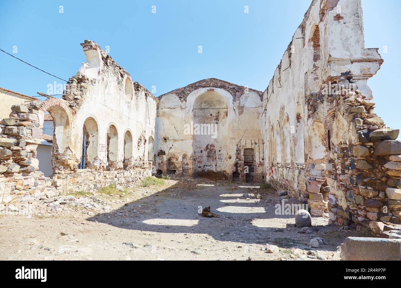 The scenic Cunda Island outside of Ayvalik, Turkey is a Greek town that ...