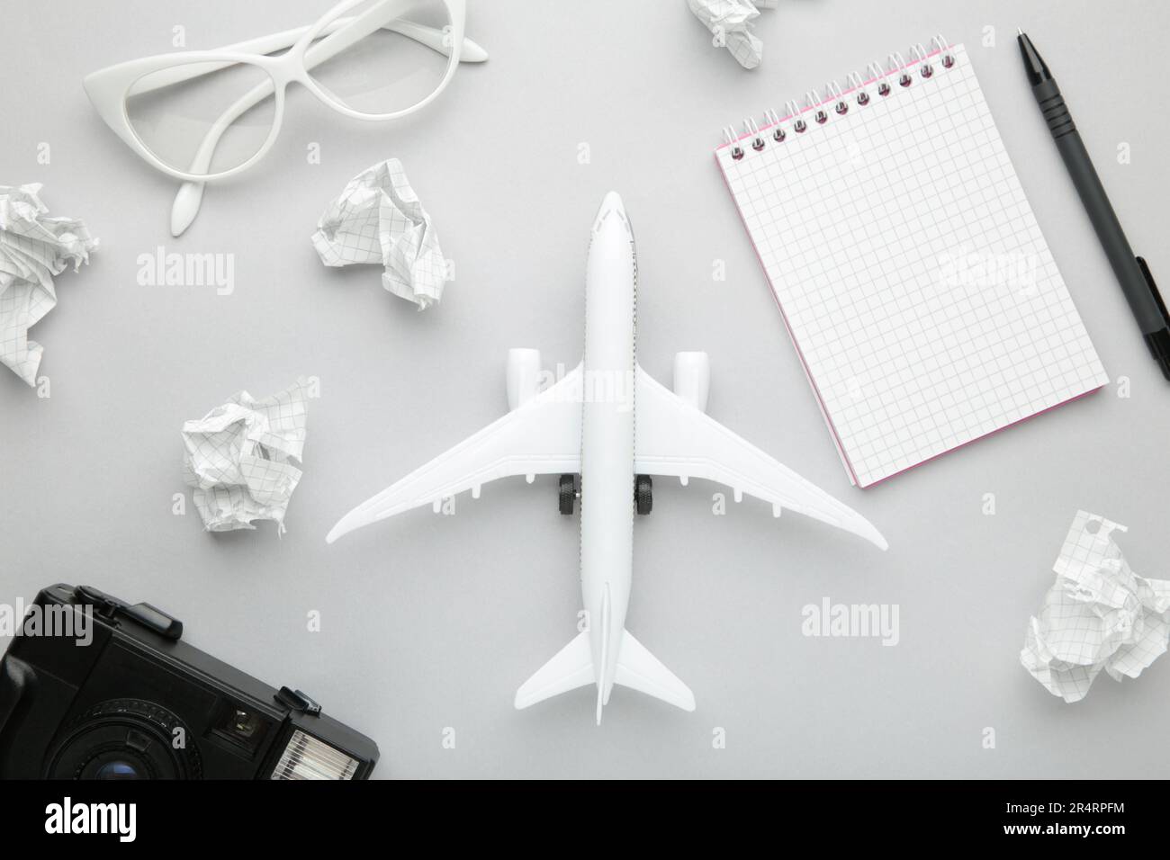 Planning summer holidays, tourism and trip vintage background ...