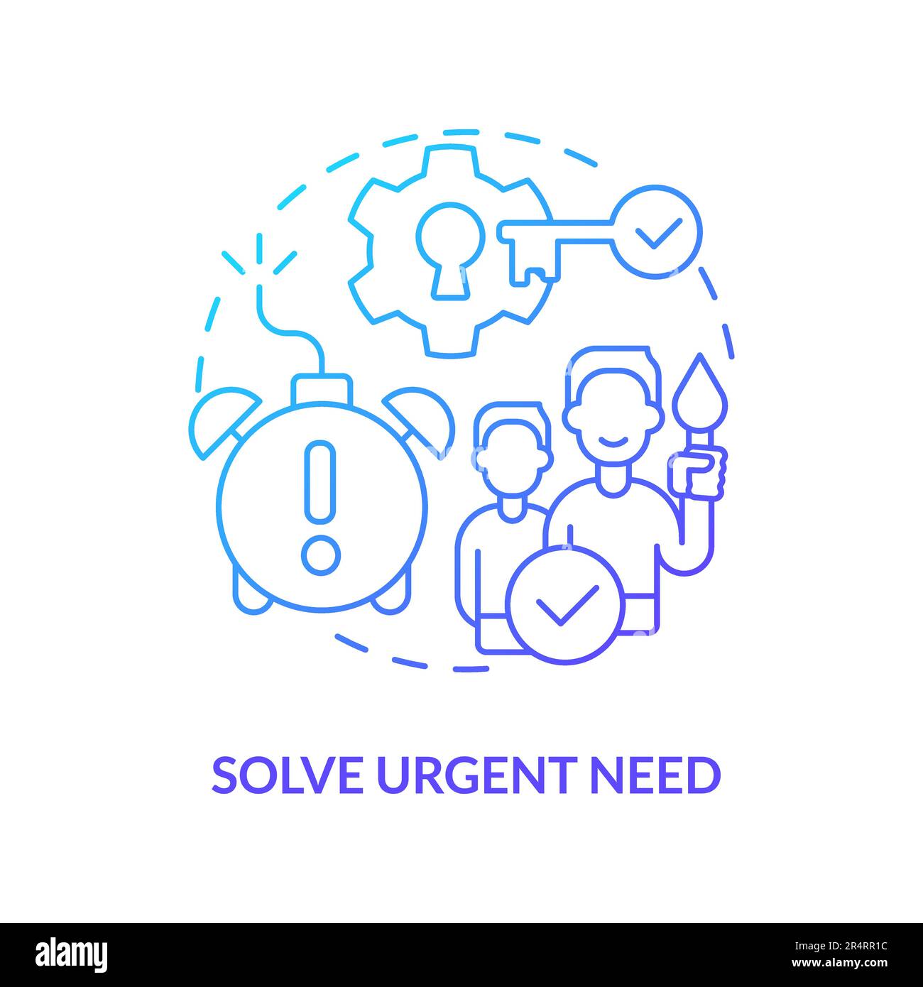 Solve urgent need blue gradient concept icon Stock Vector Image & Art ... Solve urgent need blue gradient concept icon Stock Vector Image & Art ...