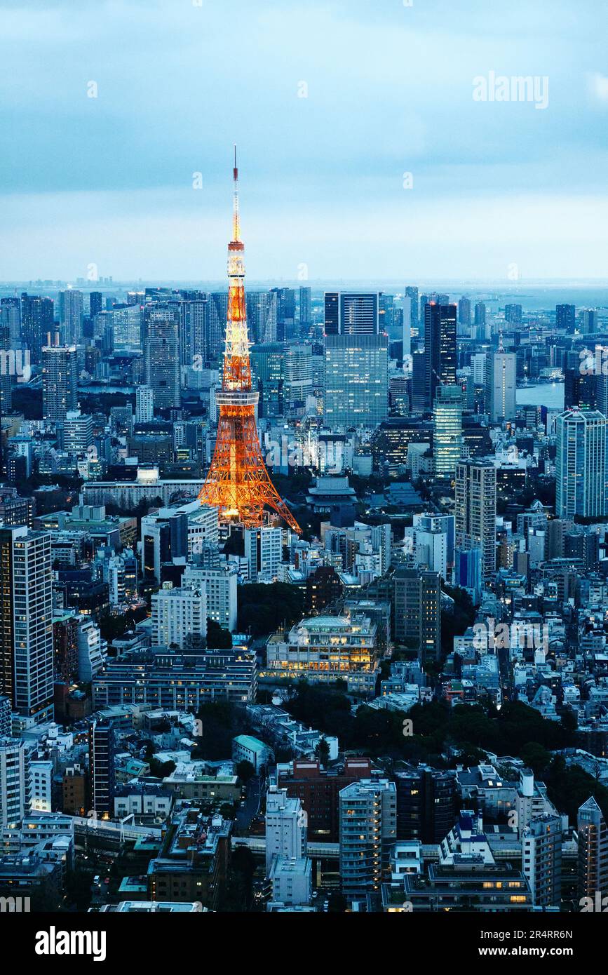 Tokyo cityscape, Japan Stock Photo - Alamy
