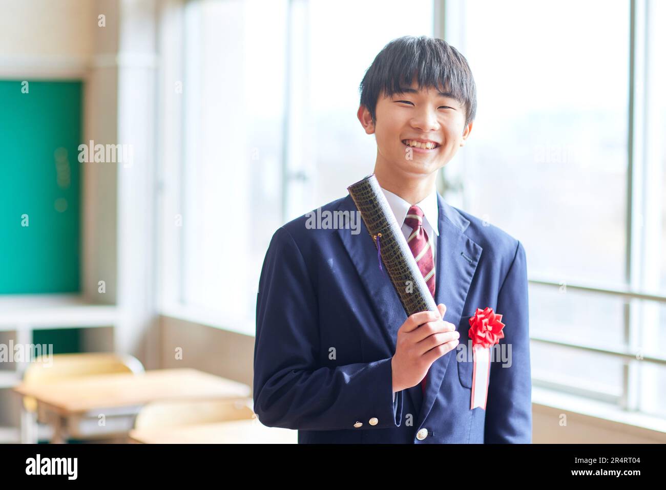 Japanese kid at school Stock Photo - Alamy