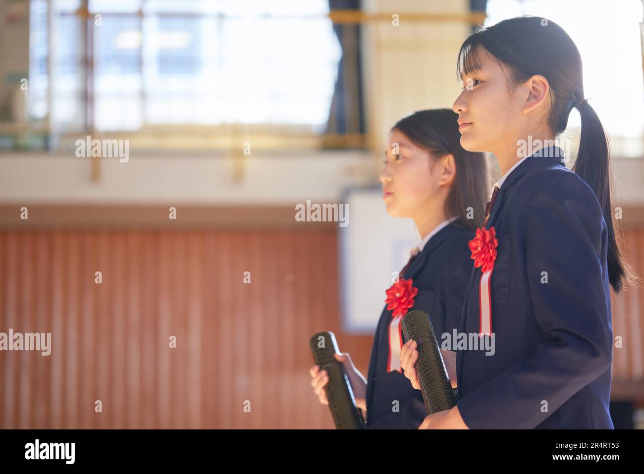 Japanese kids at school Stock Photo - Alamy