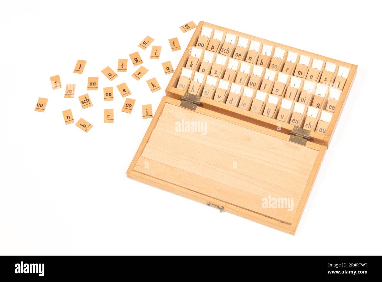 Very old letterbox, isolated on a white background Stock Photo - Alamy