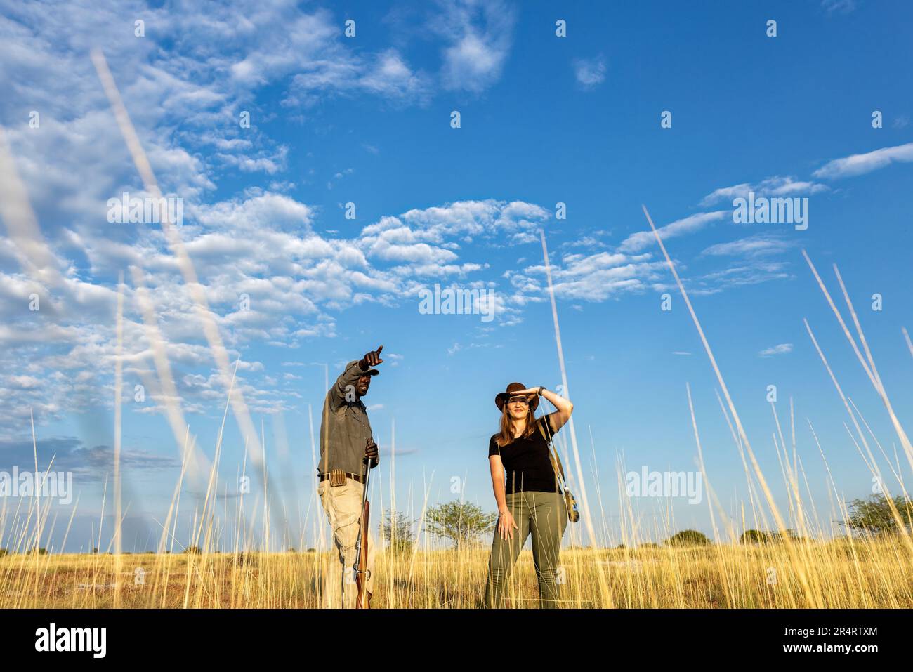 Woman bush walk hi-res stock photography and images - Alamy