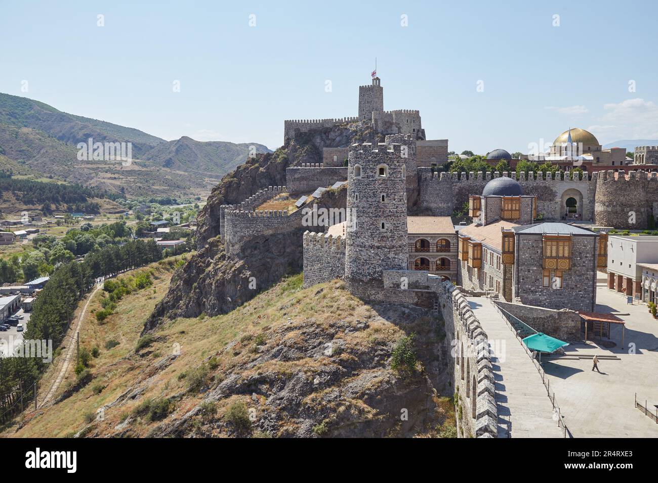 Rabati Castle, a medieval castle complex in Akhaltsikhe, Georgia, was ...