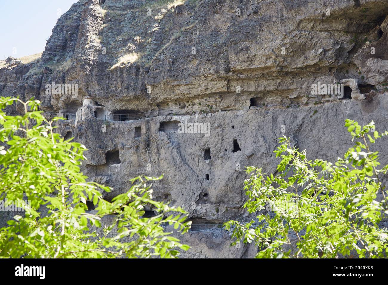 Vanis Kvabebi, an ancient cave city located near and similar to Vardzia ...
