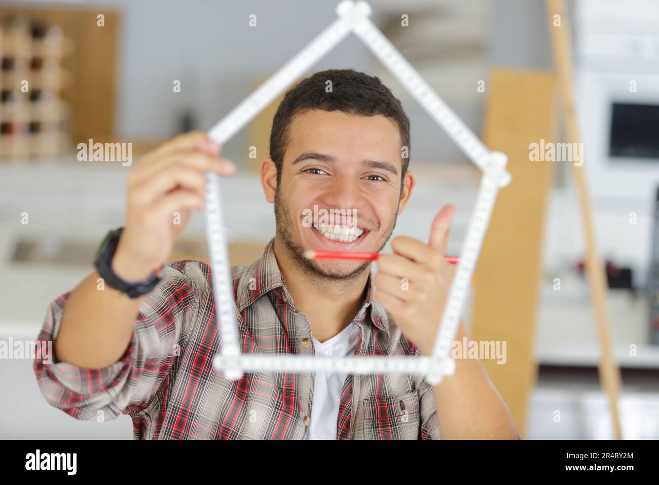 Bent ruler hi-res stock photography and images - Alamy