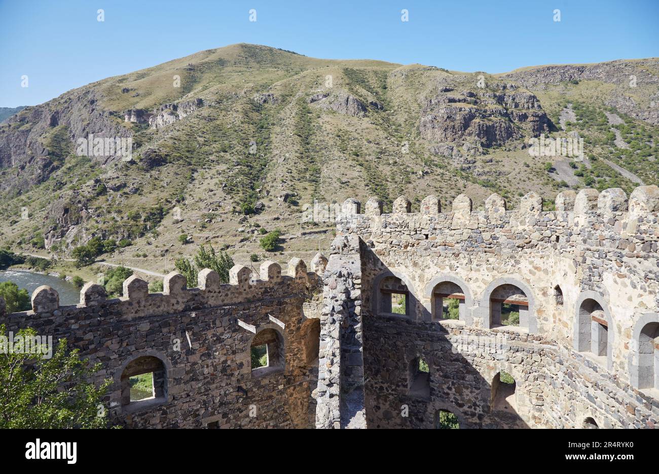 Khertvisi, one of the oldest fortresses in Georgia and was in use ...