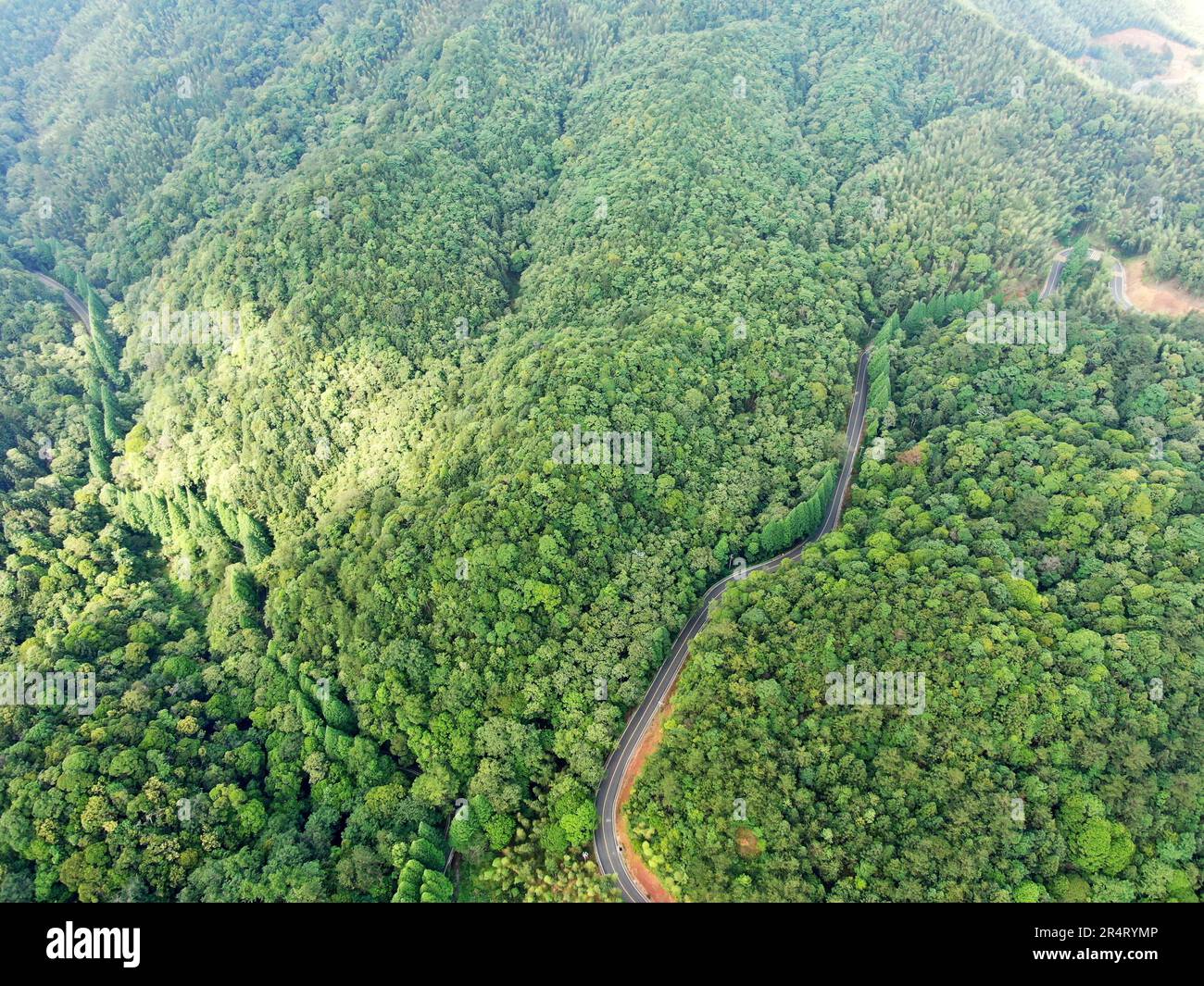 **CHINESE MAINLAND, HONG KONG, MACAU AND TAIWAN OUT** Aerial photo ...