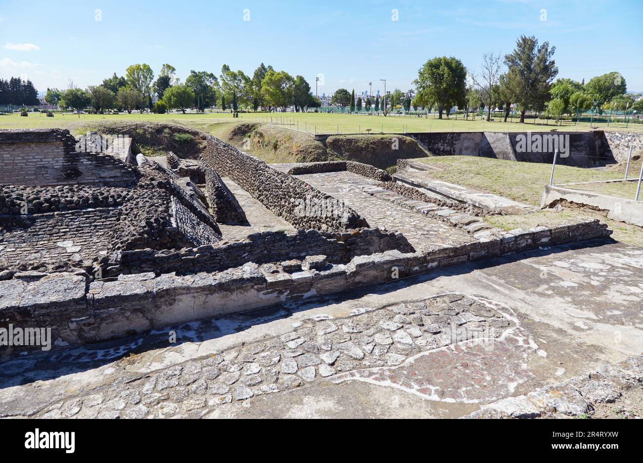 Cholula in Puebla, Mexico, is home to the largest pyramid in the world ...
