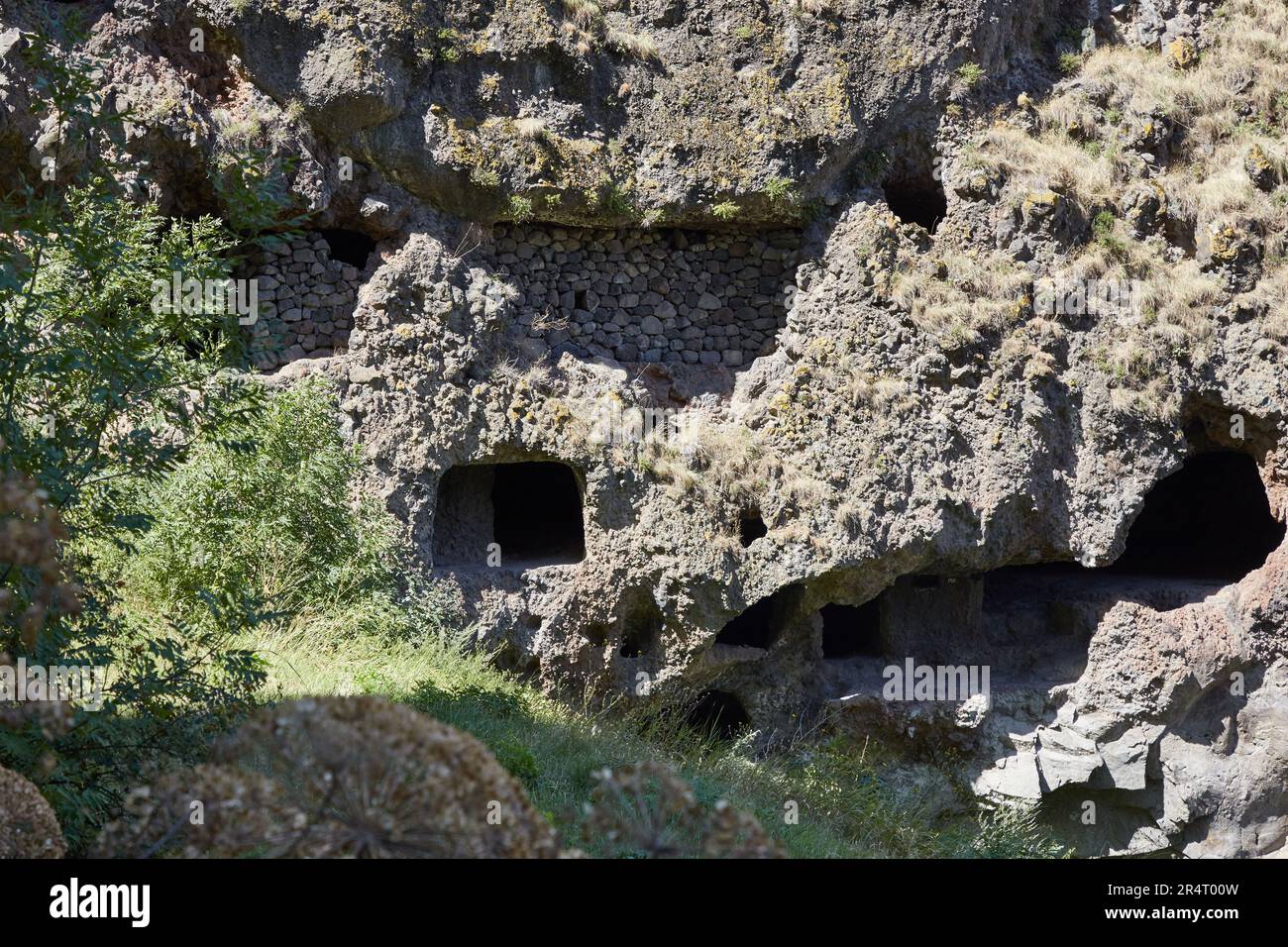 Vanis Kvabebi, an ancient cave city located near and similar to Vardzia ...