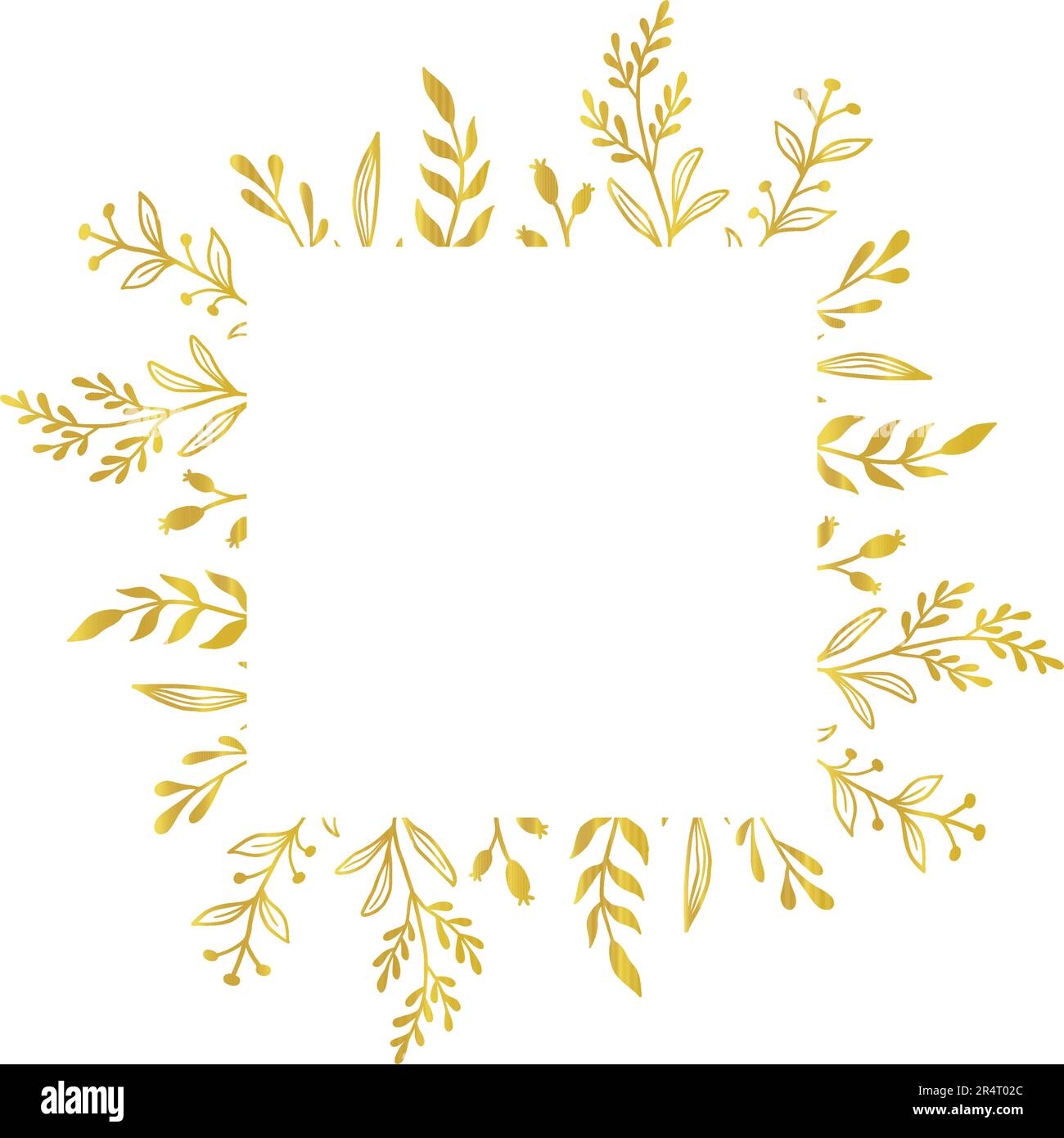 Gold Leaf Border