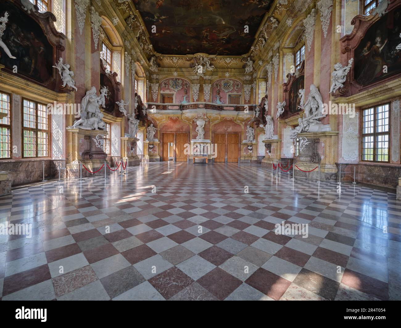 Prince's Chamber Sala Ksiazeca Cistercian Baroque Abbey in Lubiaz ...