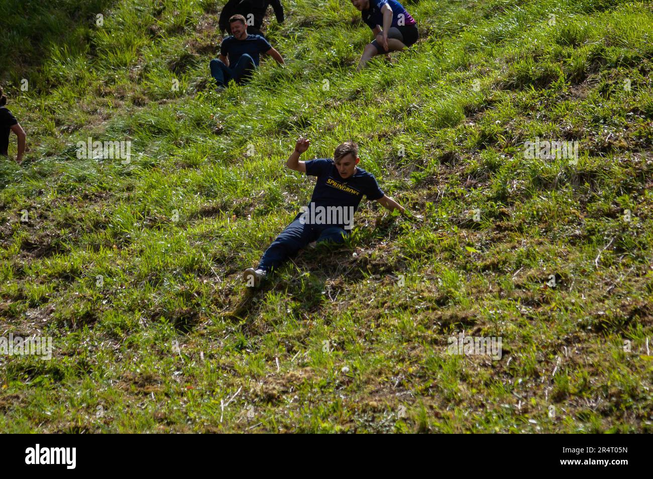 BROCKWORTH, GLOUCESTERSHIRE, ENGLAND - 29 May 2023: People taking part ...