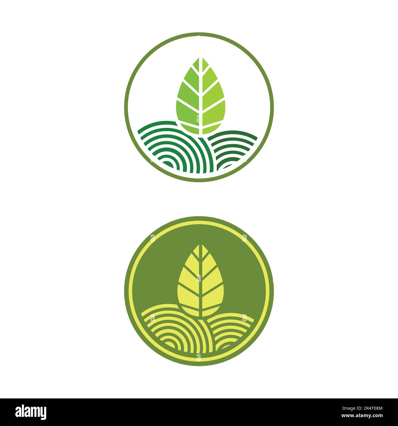 Nature Farm and farming vector logo illustration design. sun farm ...