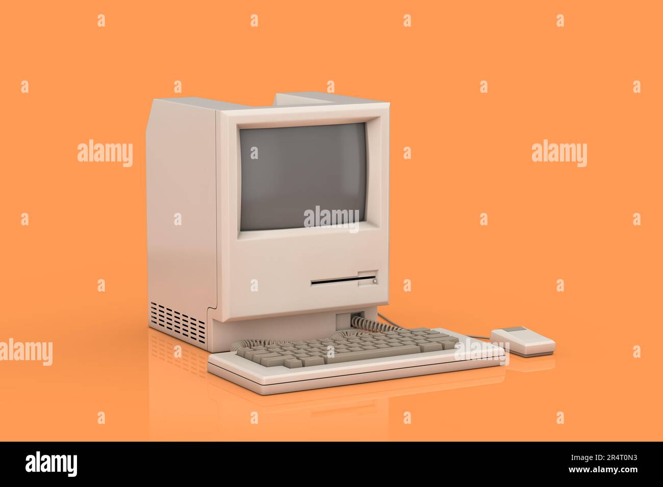 Vintage computer office 1980 hi-res stock photography and images - Alamy