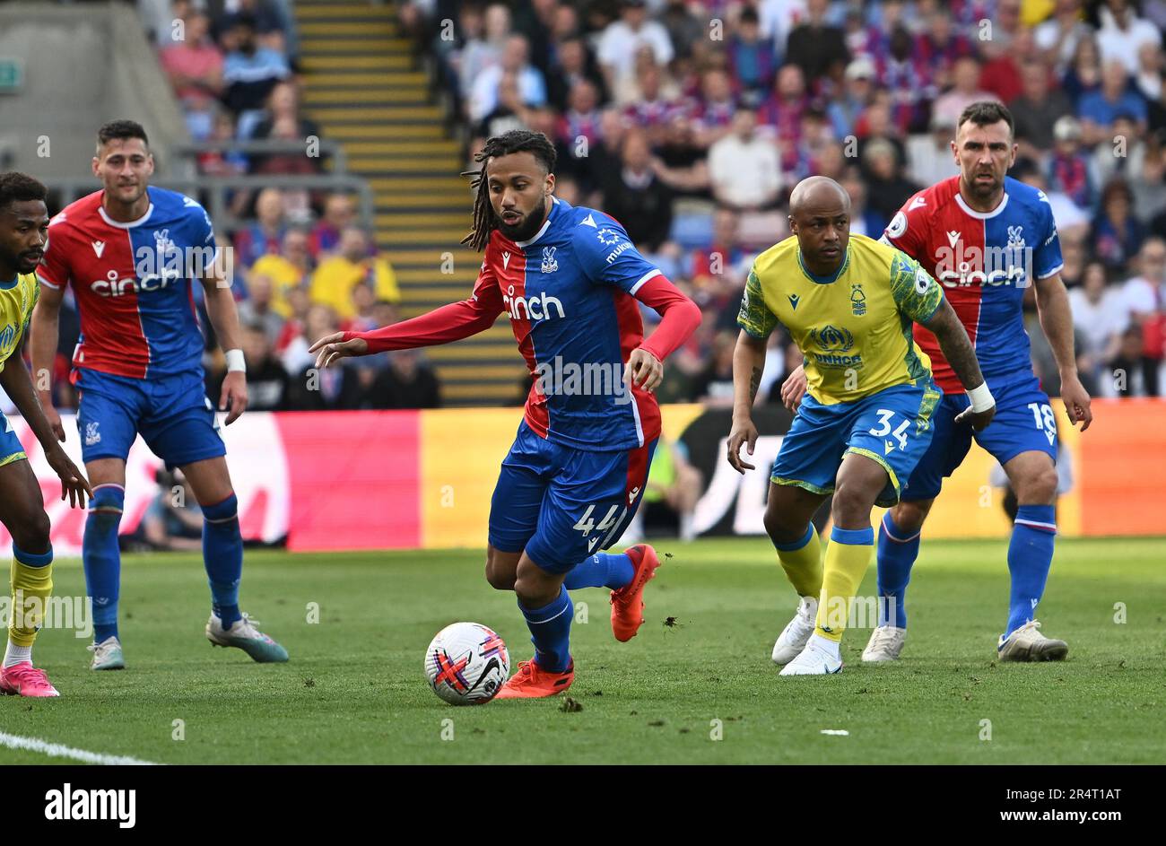 LONDON, ENGLAND - MAY 28: Jairo Riedewald of Crystal Palace in new home ...
