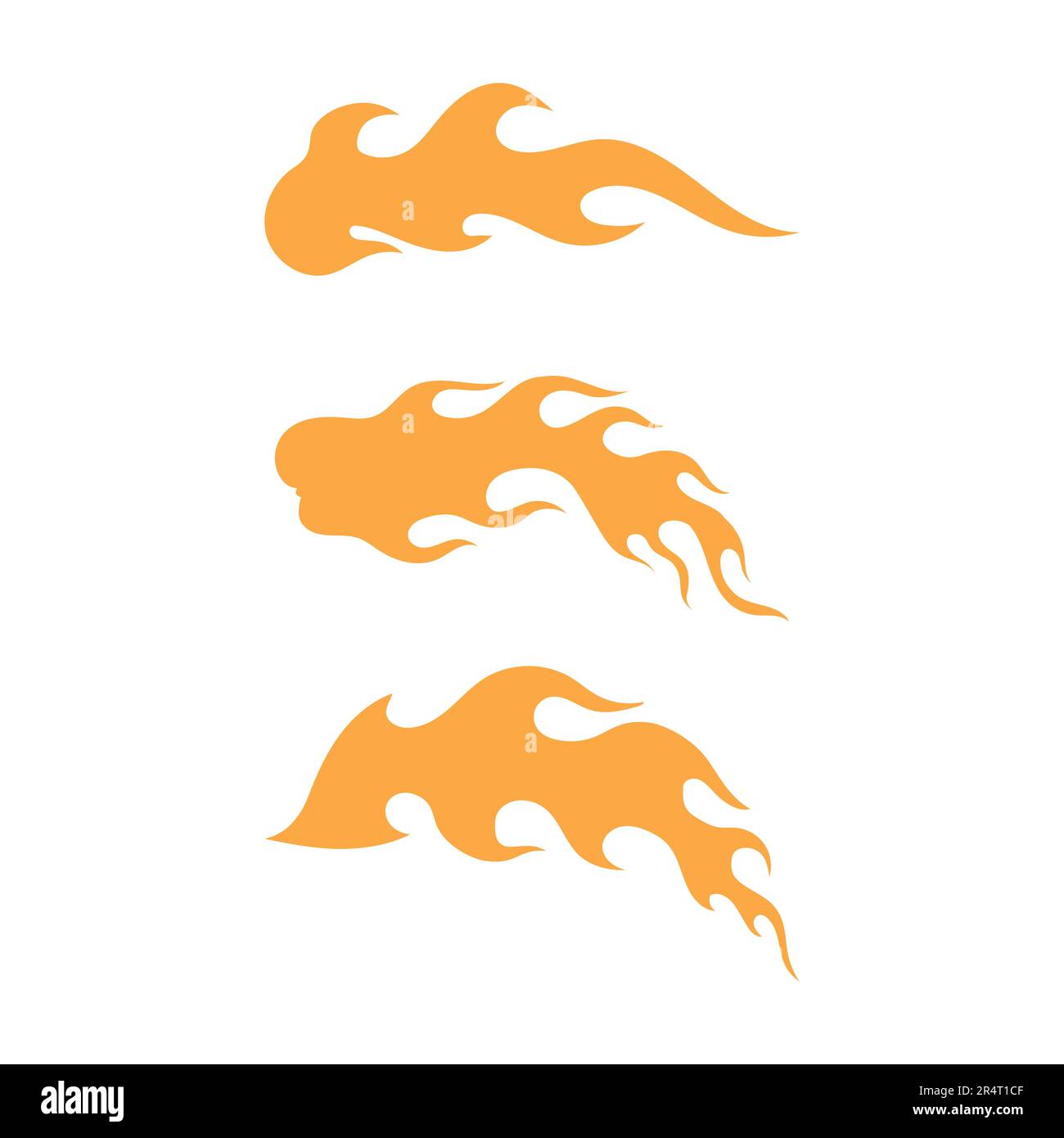 fire flame logo icon vector design template Stock Vector Image & Art ...