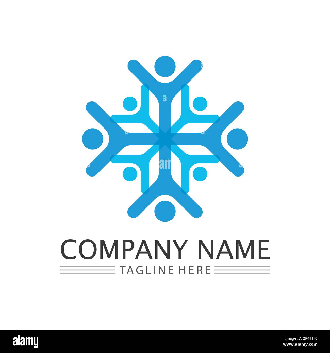 People Icon work group Vector logo illustration design Stock Vector ...